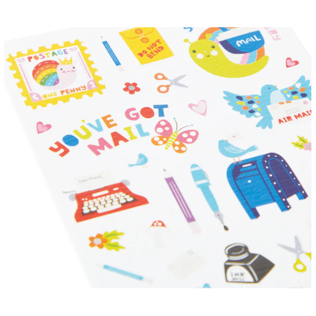 Sticker Sheet Snail Mail – My Urban Toddler Kid's Clothing
